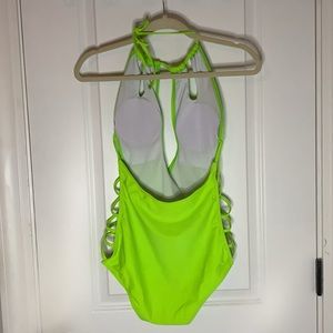 Amazon | Swim | Like New Neon Green Bathing Suit | Poshmark